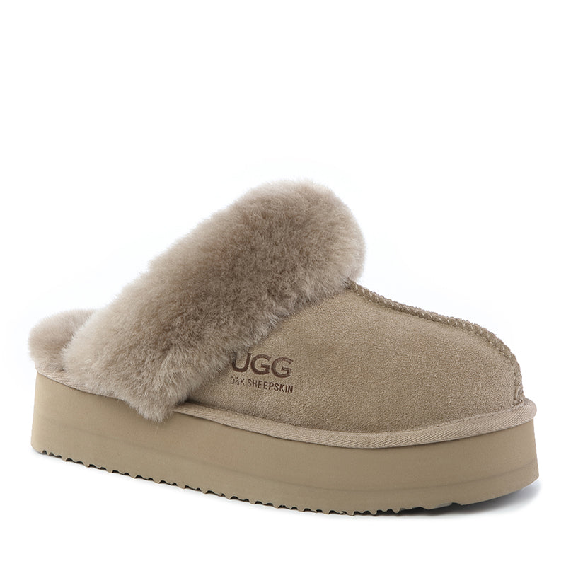 Platinum Platform Scuff Uggs – UGG Originals