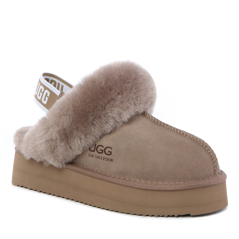 Fluffy Strappy Platform Scuff Uggs – UGG Originals