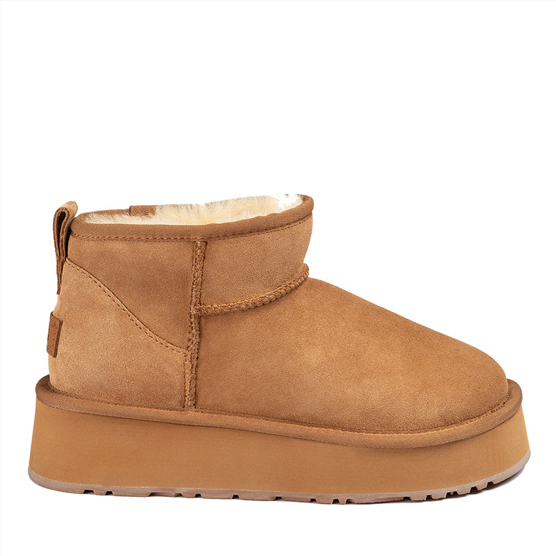 UGG Becca Mini Platform Boots | Mini-Height Sheepskin Boots