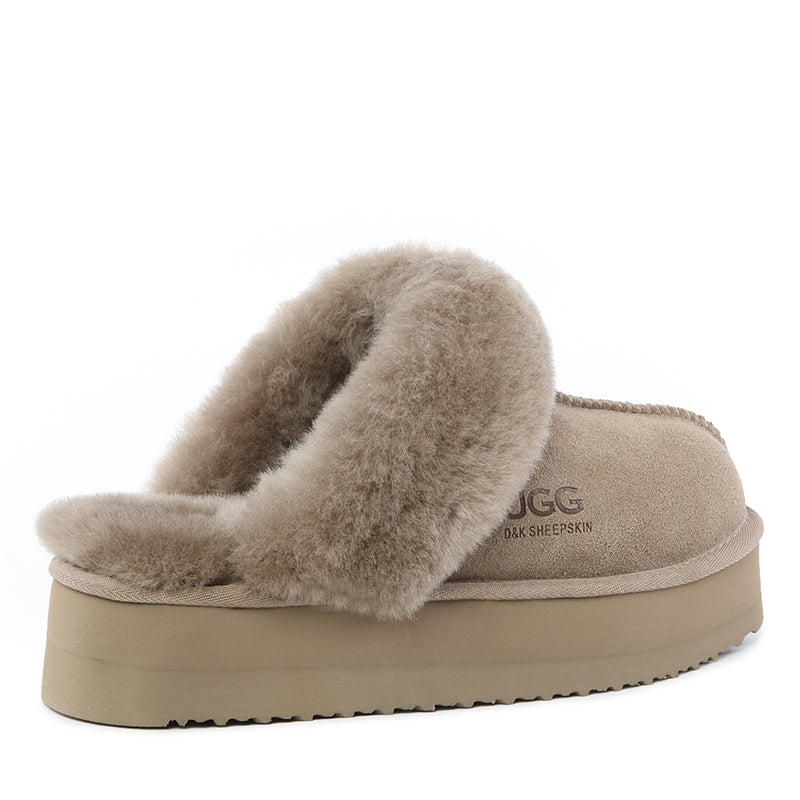 Platinum Platform Scuff Uggs – UGG Originals