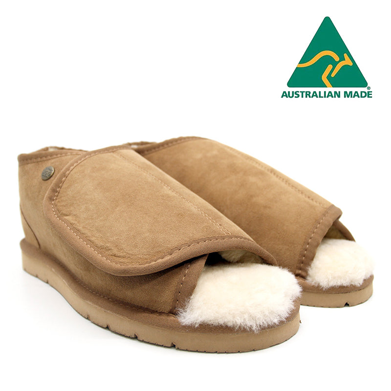 Sky Velcro Ugg Slippers | Warm House Slippers