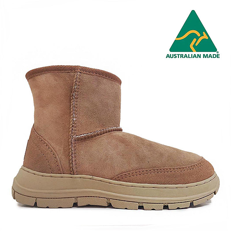 Terrain Ultra Short Uggs | Rubber-Sole Sheepskin Boots