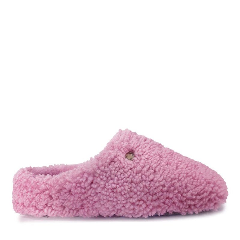 Softie Crinkly Wool Slippers | Plush Wool-Lined Slippers