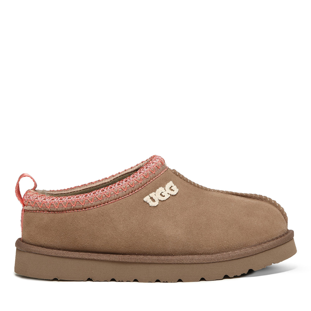 Tassie Logo Uggs | Suede Wool-Lined Boots